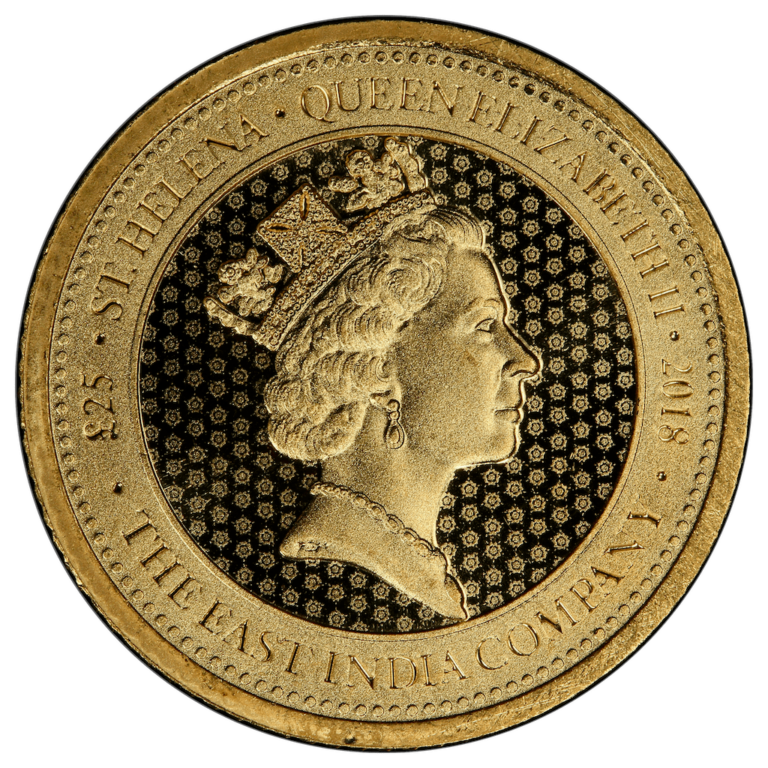 Buy 1/4 oz. Gold St. Helena "Rose Crown" Guinea Coin - First Gold Group